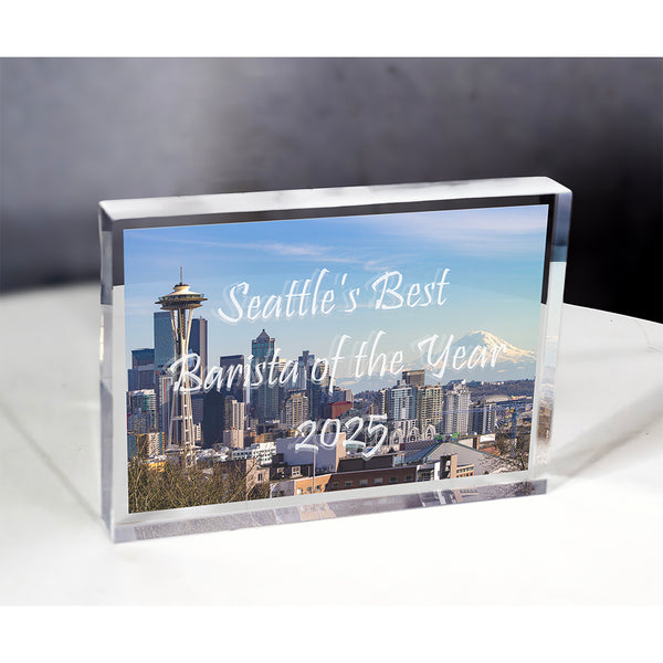 5" x 7" Acrylic Rectangle Award - Engraving, Awards & Gifts