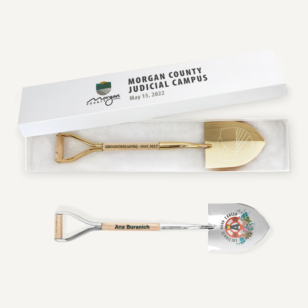 Miniature Ceremonial Shovels - Engraving, Awards & Gifts