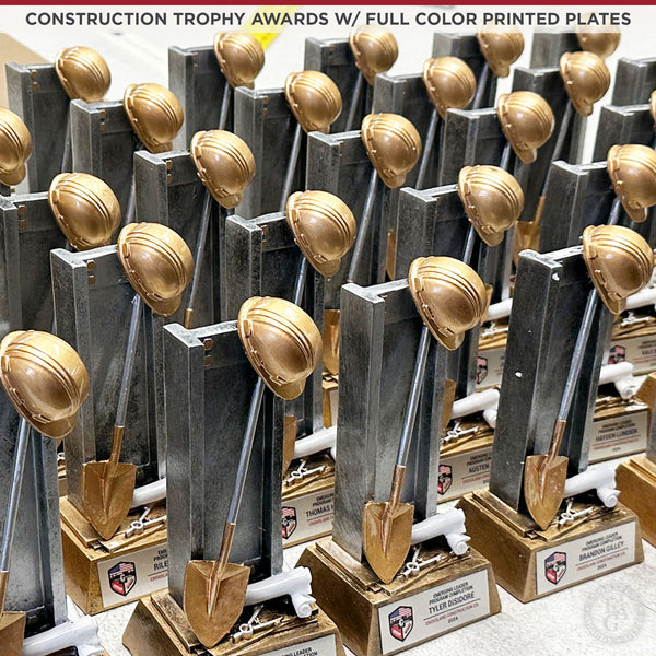 Ceremonial Construction Trophy Awards - Engraving, Awards & Gifts