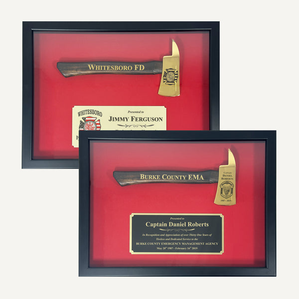 Display Case for 15" Gold Plated Ceremonial Axes - Engraving, Awards ...