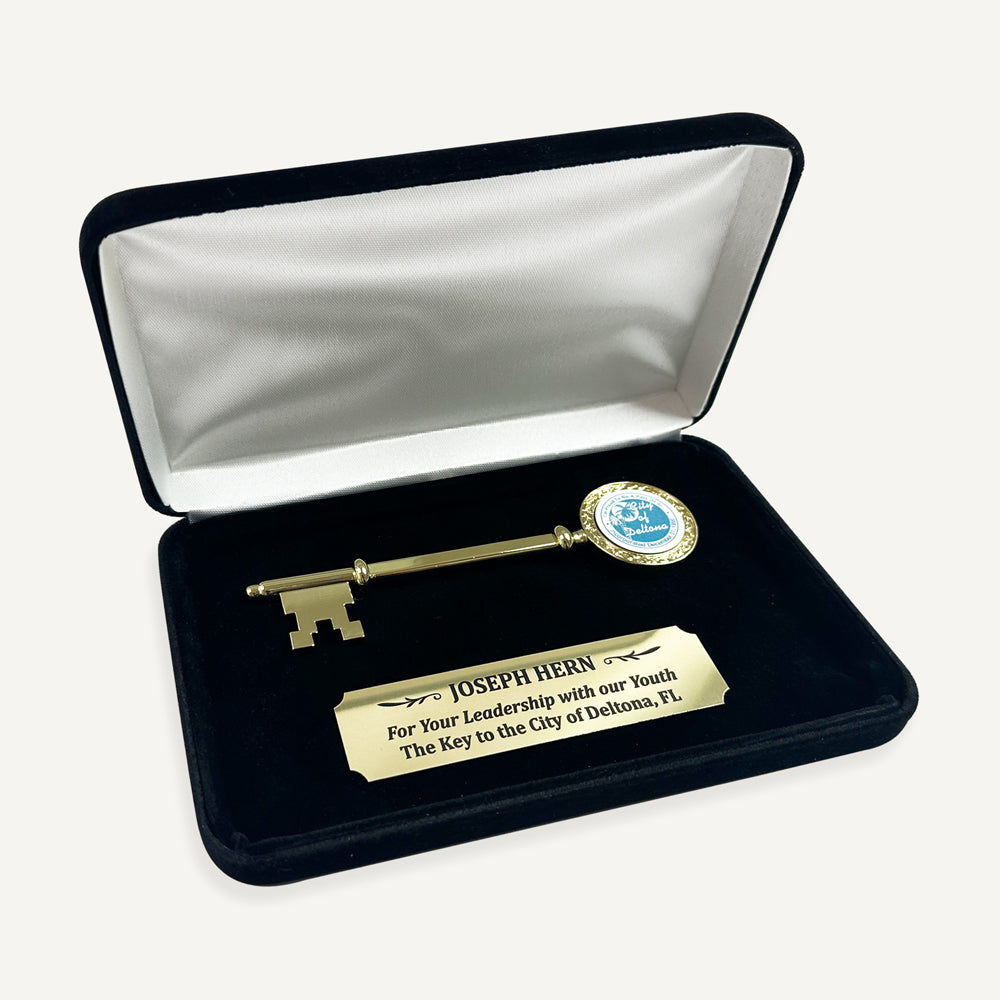 Ceremonial Key Awards & Presentation Cases - Engraving, Awards & Gifts