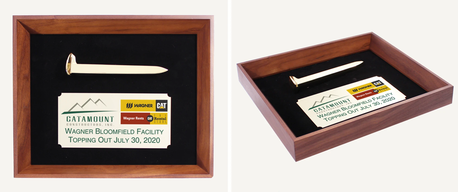 Ceremonial Railroad Spikes - Engraving, Awards & Gifts