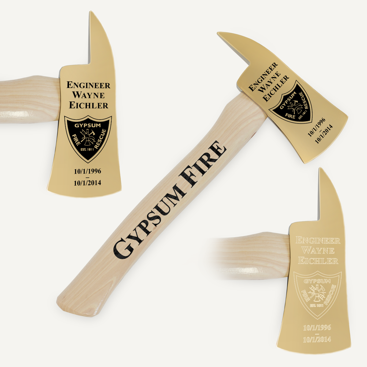 15" Firefighter Axes - Engraving, Awards & Gifts