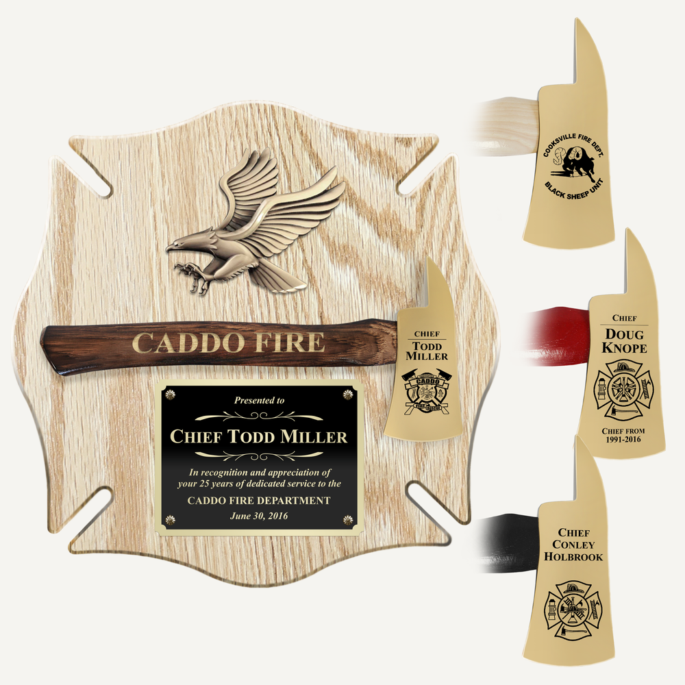 Firefighter Award Plaques - Engraving, Awards & Gifts