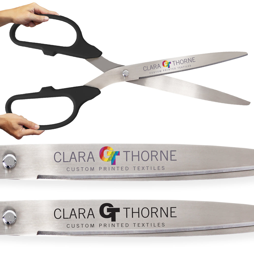 Giant Ceremonial Ribbon Cutting Scissors - Engraving, Awards & Gifts