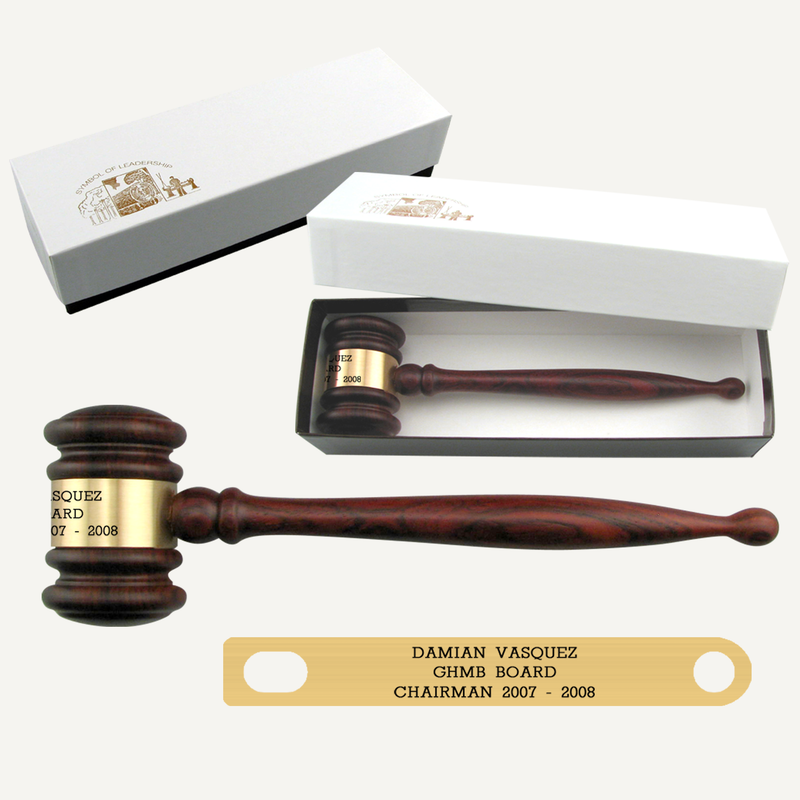 Ceremonial Gavels - Engraving, Awards & Gifts