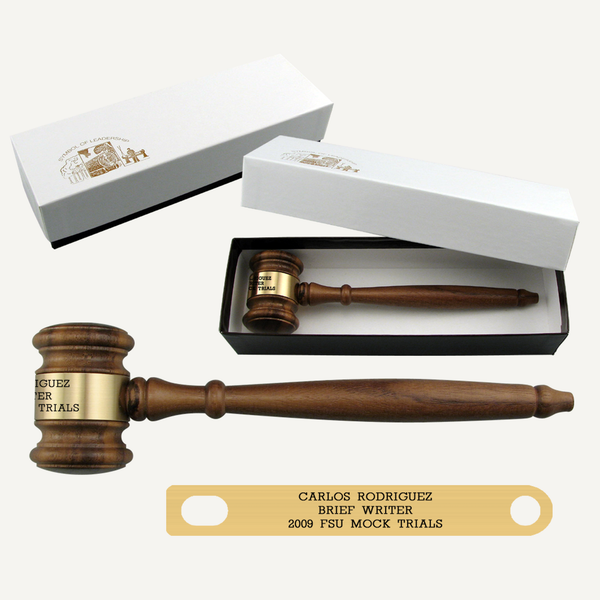 10-1/2" Gavels - Engraving, Awards & Gifts