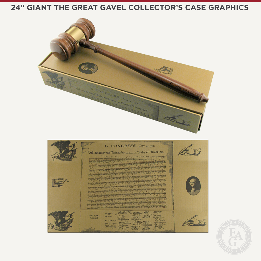 24" Giant The Great Gavel - Engraving, Awards & Gifts