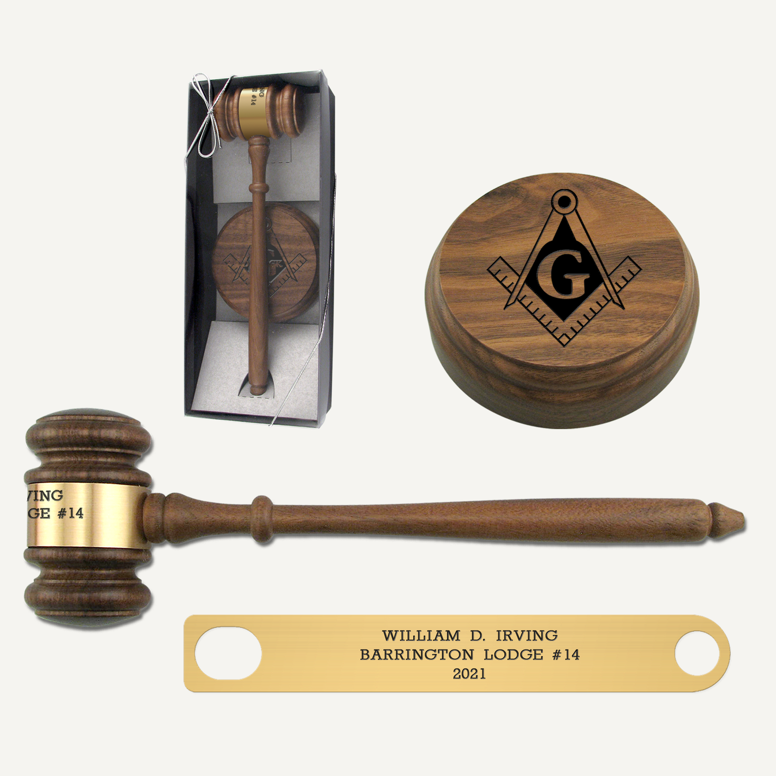 Gavel Presentation Sets - Engraving, Awards & Gifts