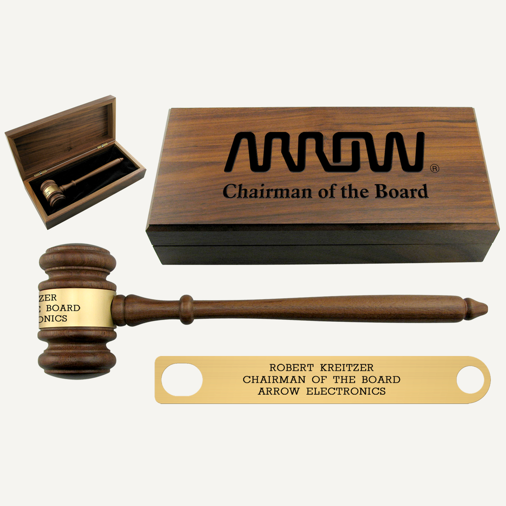 Gavel Presentation Sets - Engraving, Awards & Gifts