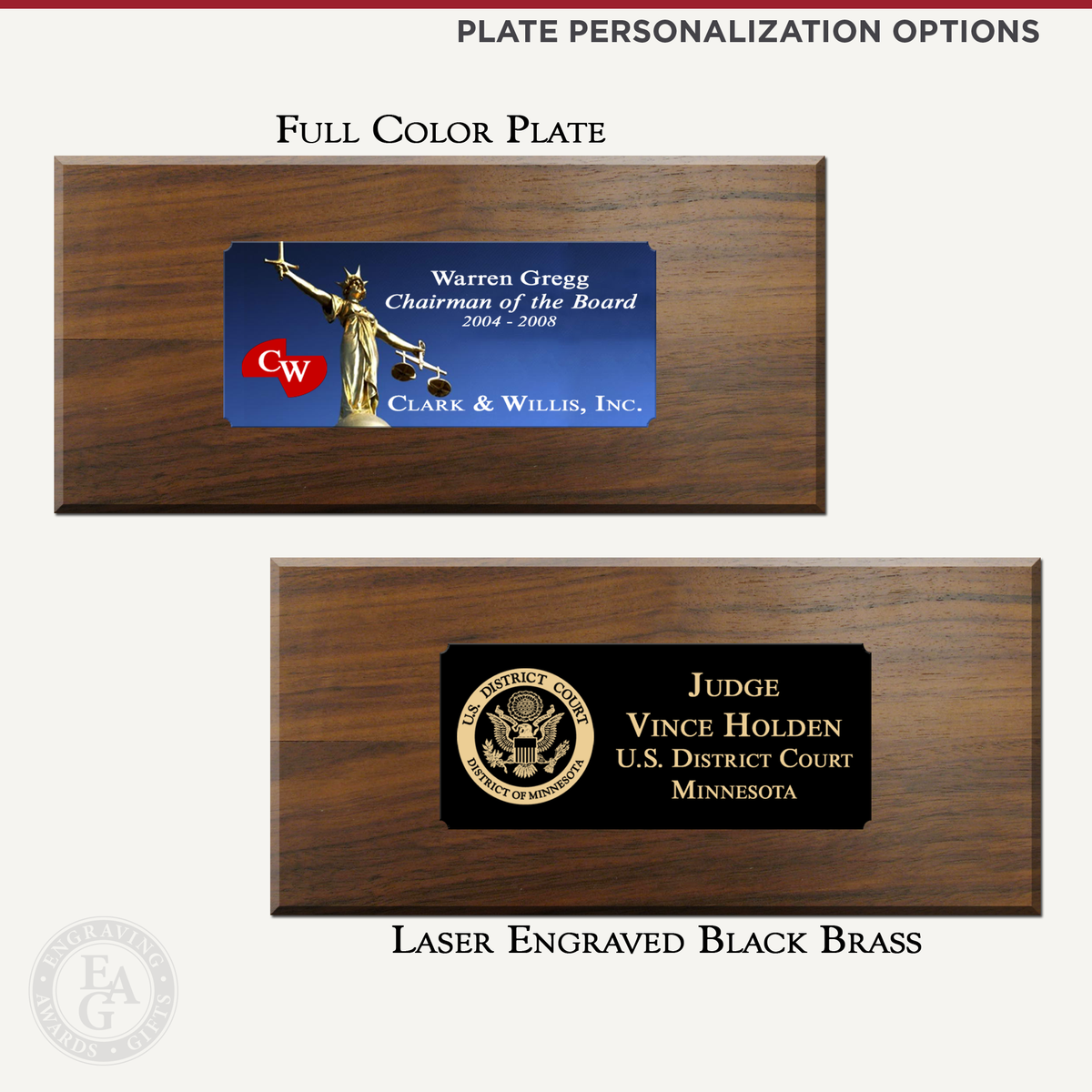 11" American Walnut Gavel & Case Presentation Set - Engraving, Awards ...