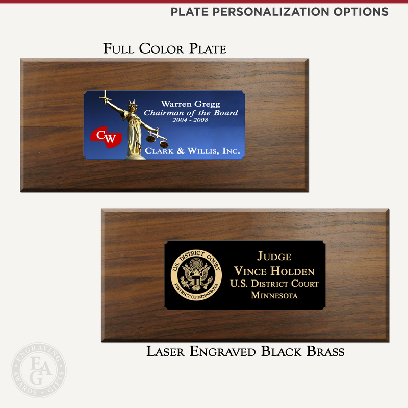 11" American Walnut Gavel & Case Presentation Set - Engraving, Awards ...