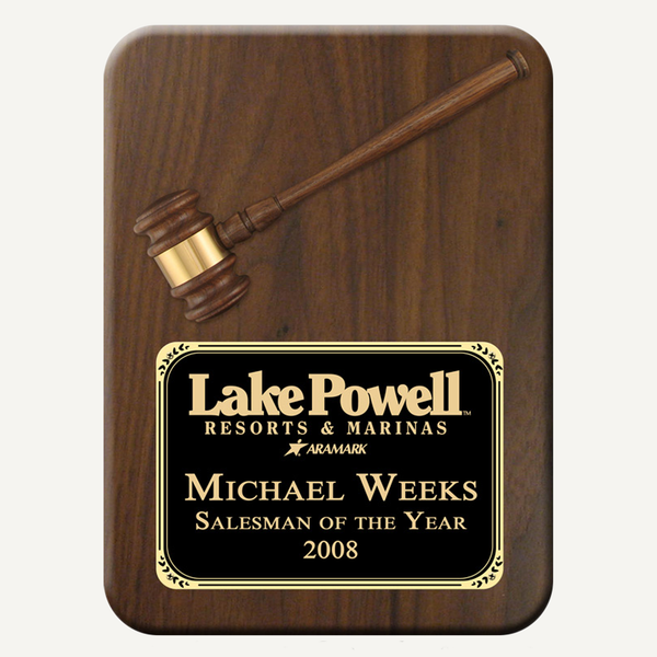 Gavel Plaques - Engraving, Awards & Gifts