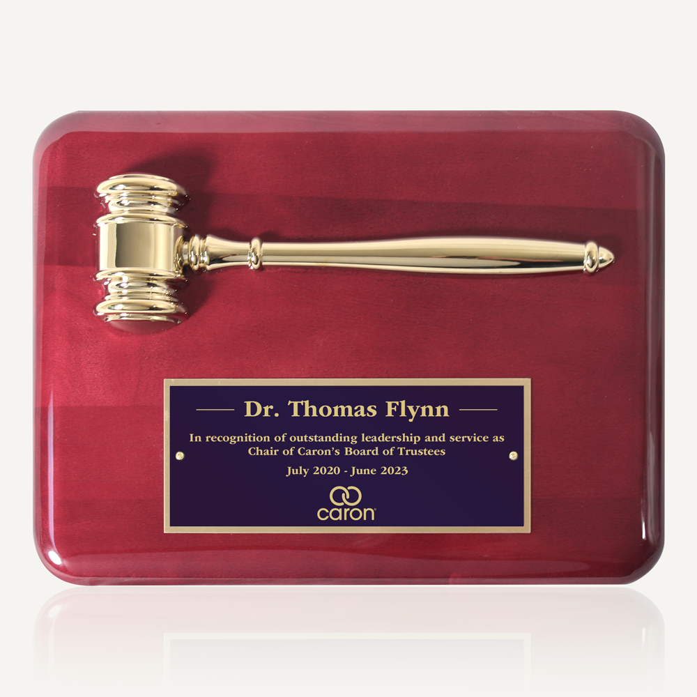 Gavel Plaques - Engraving, Awards & Gifts