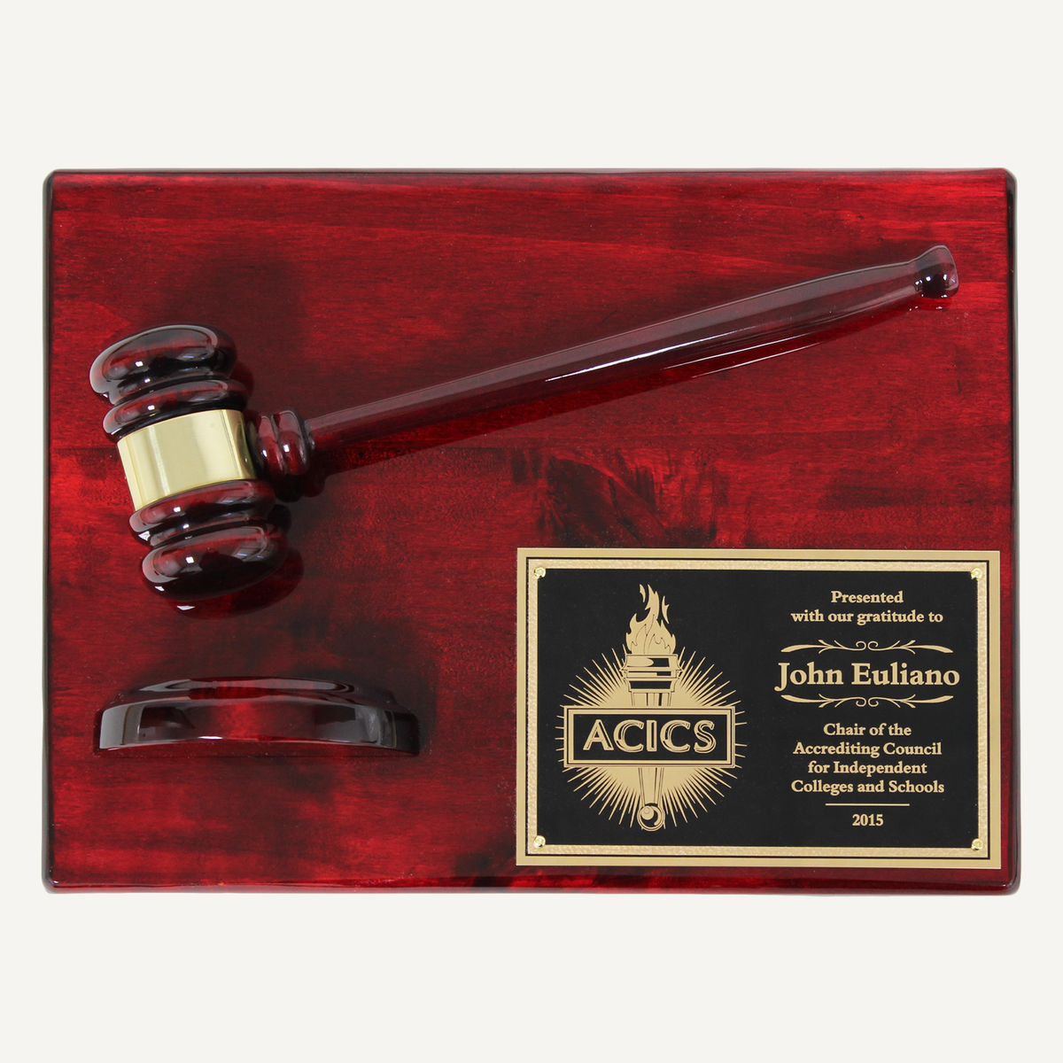 Gavel Plaques - Engraving, Awards & Gifts