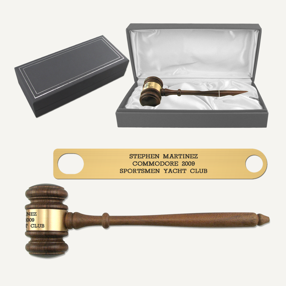 Gavel Presentation Sets - Engraving, Awards & Gifts
