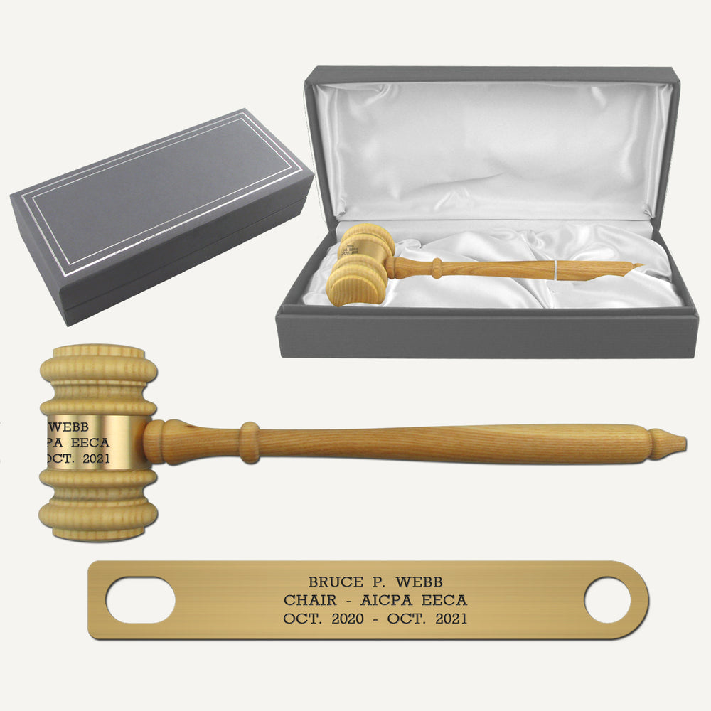 Gavel Presentation Sets - Engraving, Awards & Gifts