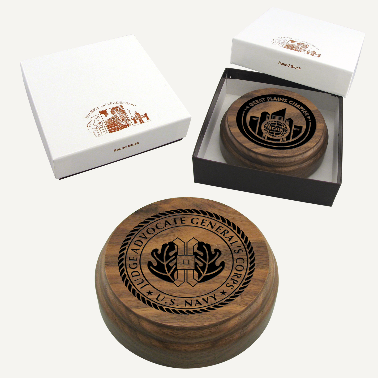 Gavel Sound Blocks - Engraving, Awards & Gifts