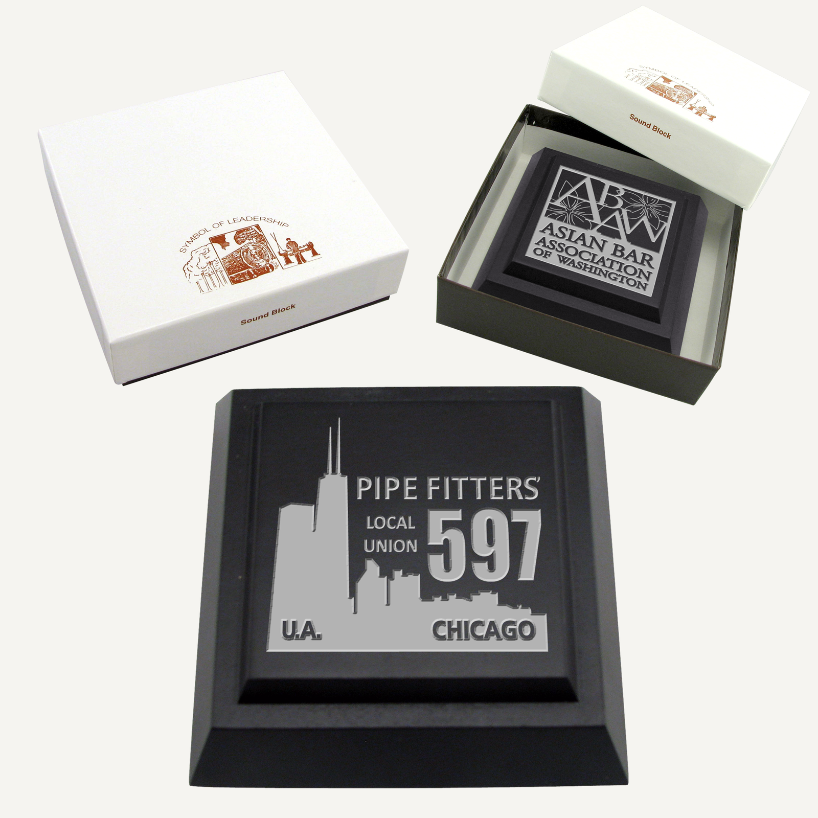 Gavel Sound Blocks - Engraving, Awards & Gifts