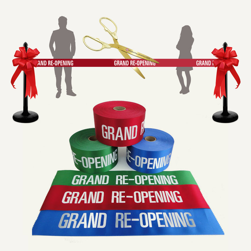 Ribbon Cutting & Grand Opening Ribbon - Engraving, Awards & Gifts