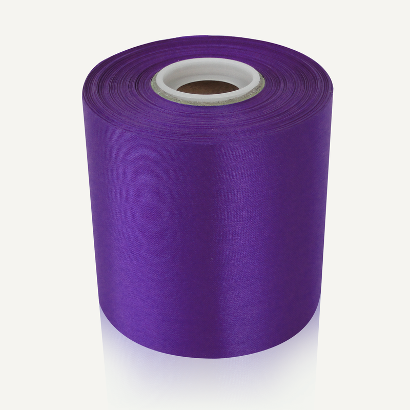 4" Wide Satin Ceremonial Ribbon - Engraving, Awards & Gifts
