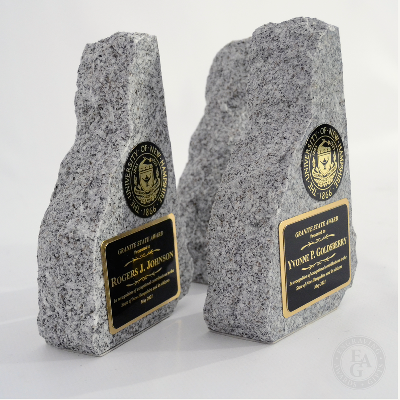 8" New Hampshire Granite Award - Engraving, Awards & Gifts