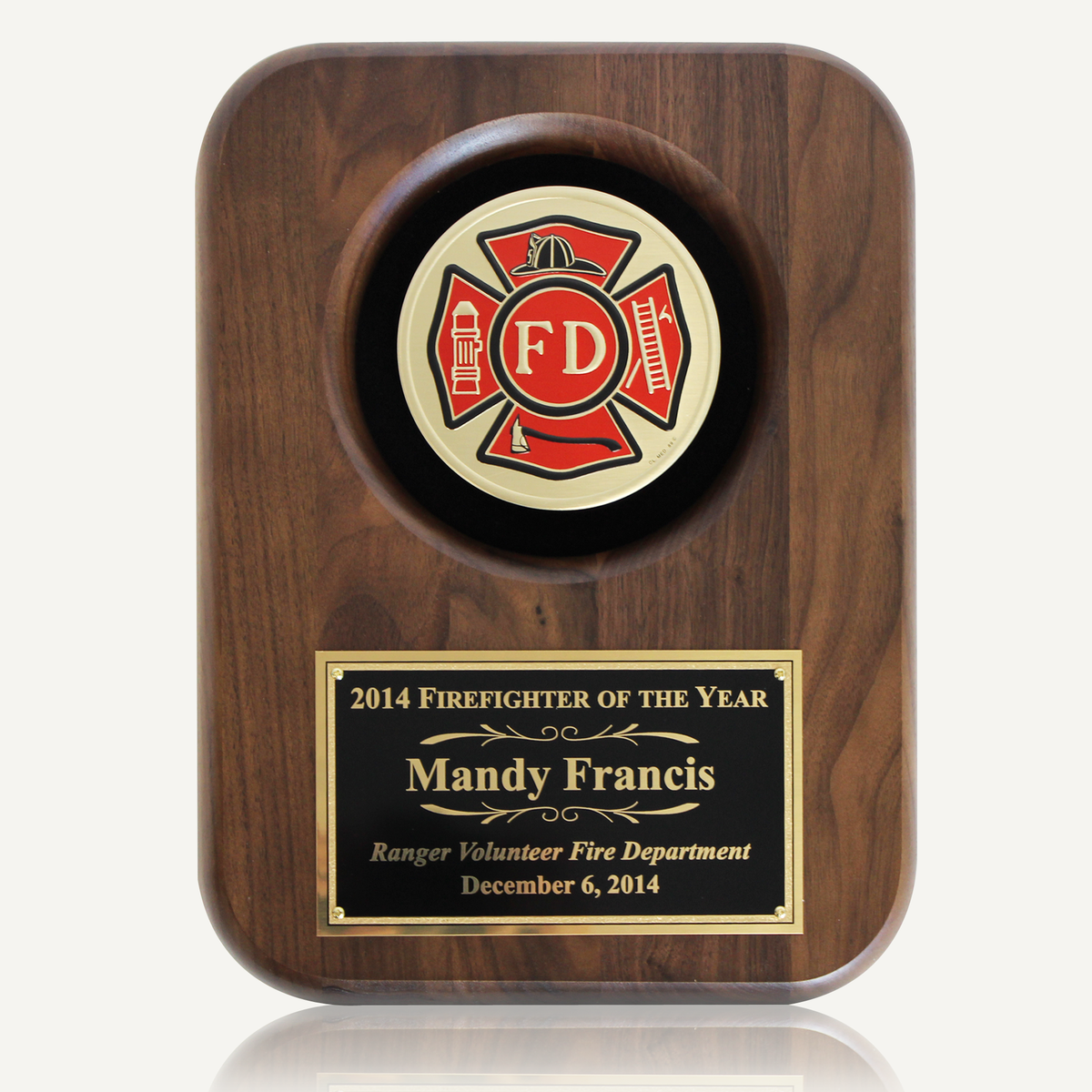 Firefighter Plaque Awards & Gifts - Engraving, Awards & Gifts