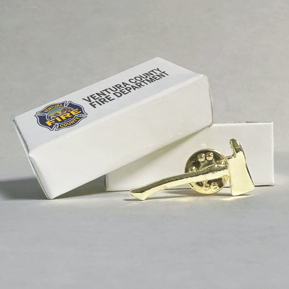 Miniature Axe Lapel Pins - Engraving, Awards & Gifts