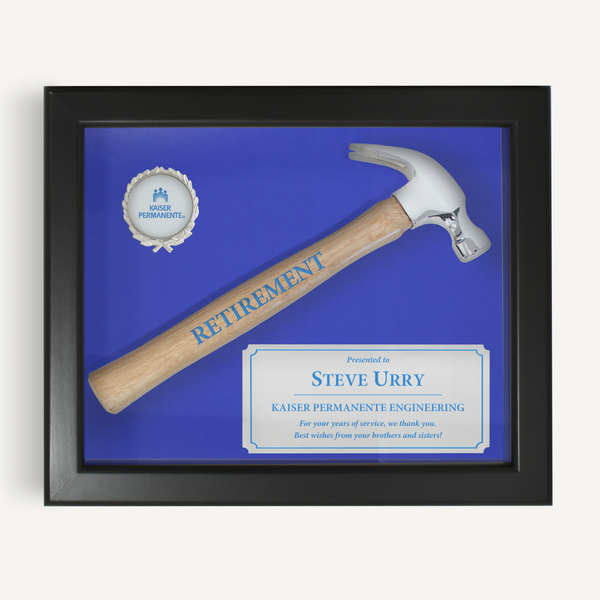 Ceremonial Hammer Display Case - Engraving, Awards & Gifts