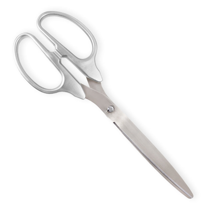 36" Silver Ribbon Cutting Scissors with Silver Blades - Engraving ...