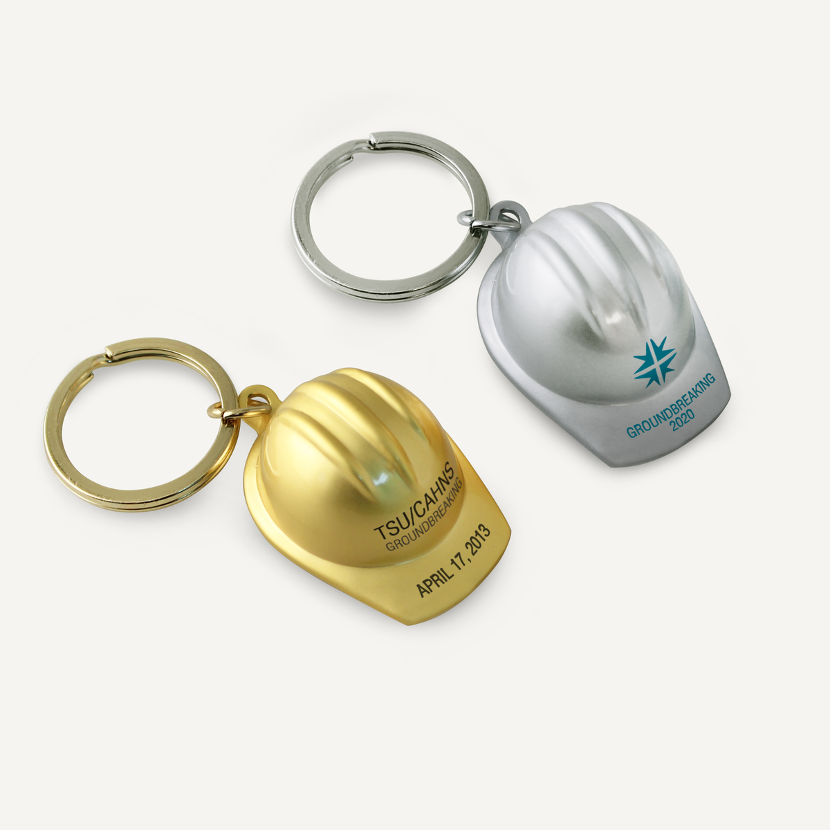 Ceremonial Hard Hat Keychains - Engraving, Awards & Gifts