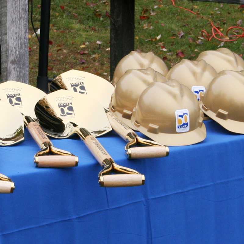 Gold Finish Ceremonial Hard Hat - Engraving, Awards & Gifts