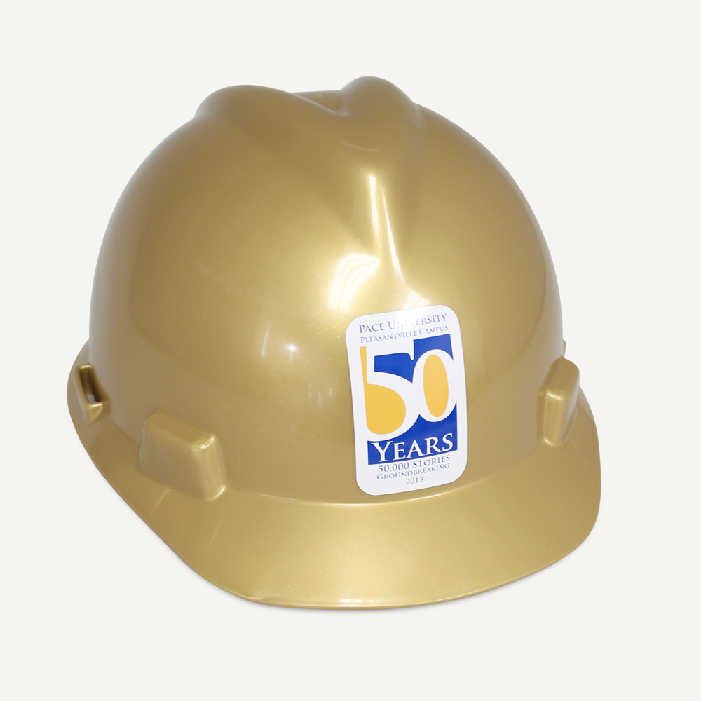 Gold Ceremonial Hard Hats - Engraving, Awards & Gifts