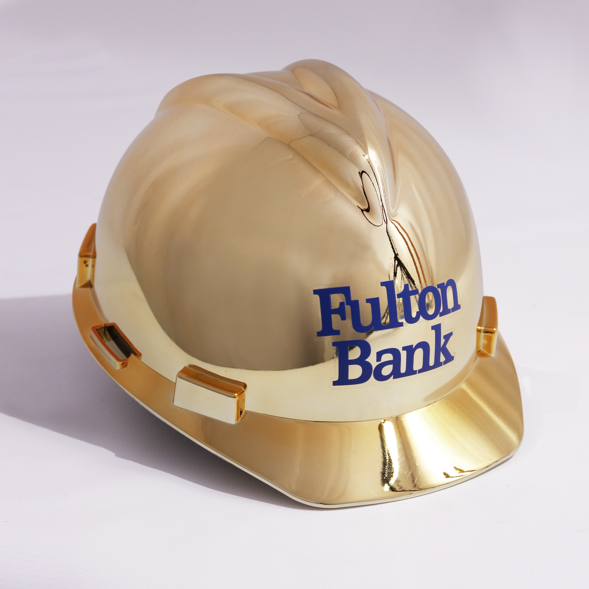 Gold Plated Ceremonial Hard Hat - Engraving, Awards & Gifts