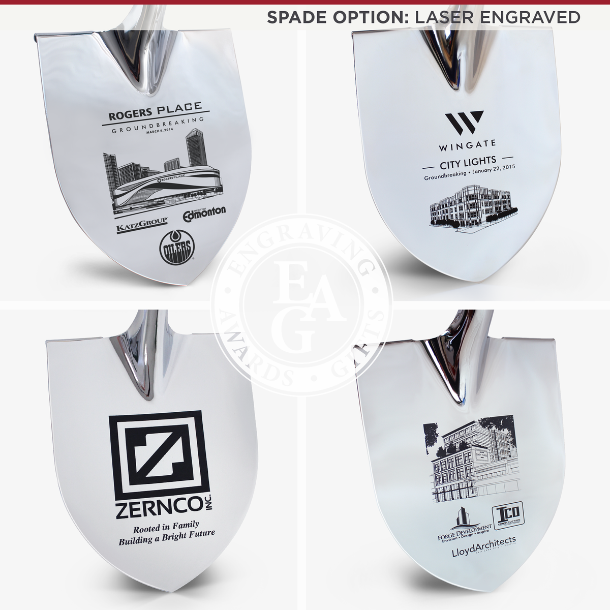 Specialty Chrome Plated Ceremonial Groundbreaking Shovel - Long Handle ...