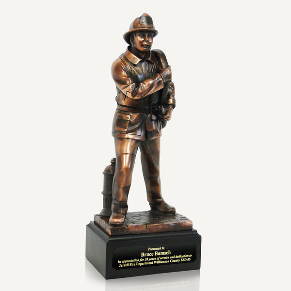 Firefighter Figurines - Engraving, Awards & Gifts