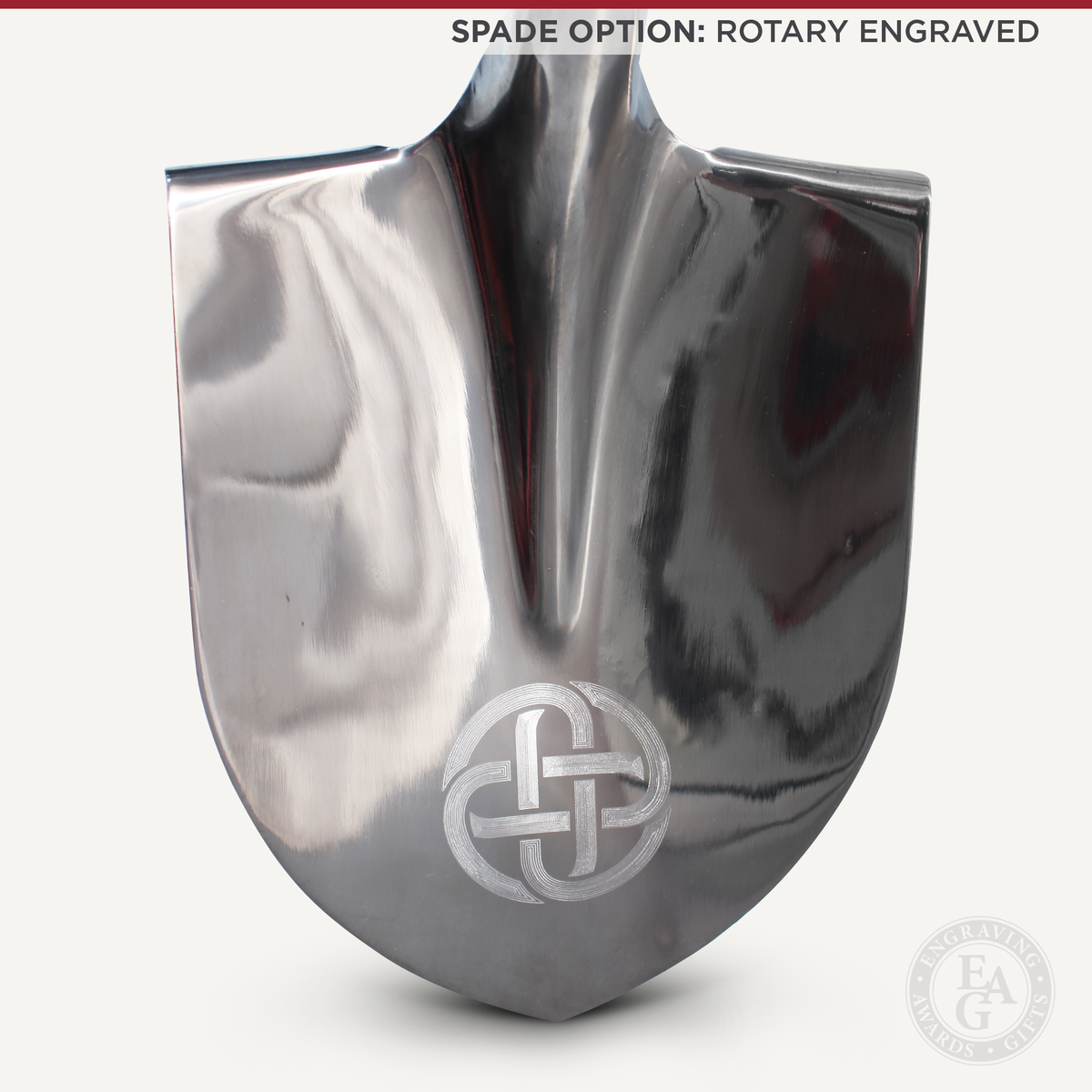 Stainless Steel Ceremonial Groundbreaking Shovel - Engraving, Awards ...