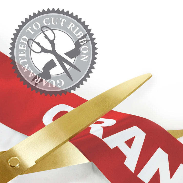 Grand Opening Kit - 36" Ribbon Cutting Scissors with Gold Blades ...