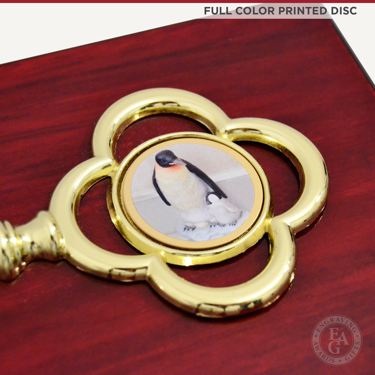 10" x 8" Ceremonial Key Plaque - Rosewood - Engraving, Awards & Gifts