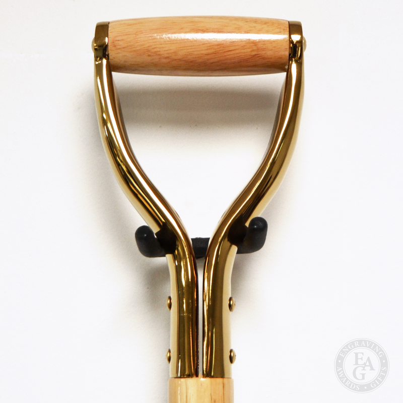 Ceremonial Shovel Wall Hanger Hook - Engraving, Awards & Gifts