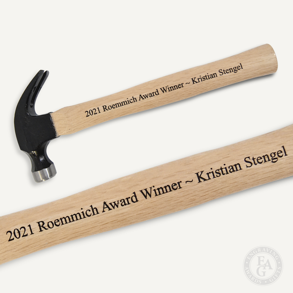 Ceremonial Unplated Hammer - Engraving, Awards & Gifts