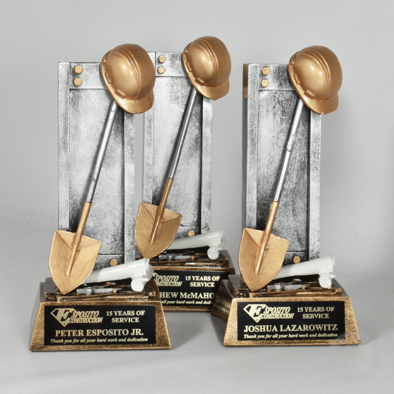 Ceremonial Construction Trophy Awards - Engraving, Awards & Gifts