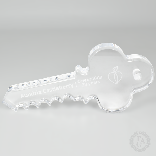 10" Ceremonial Key to the City - Acrylic - Engraving, Awards & Gifts