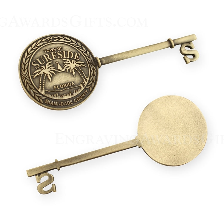 Ceremonial Key to the City - Custom Design - Engraving, Awards & Gifts