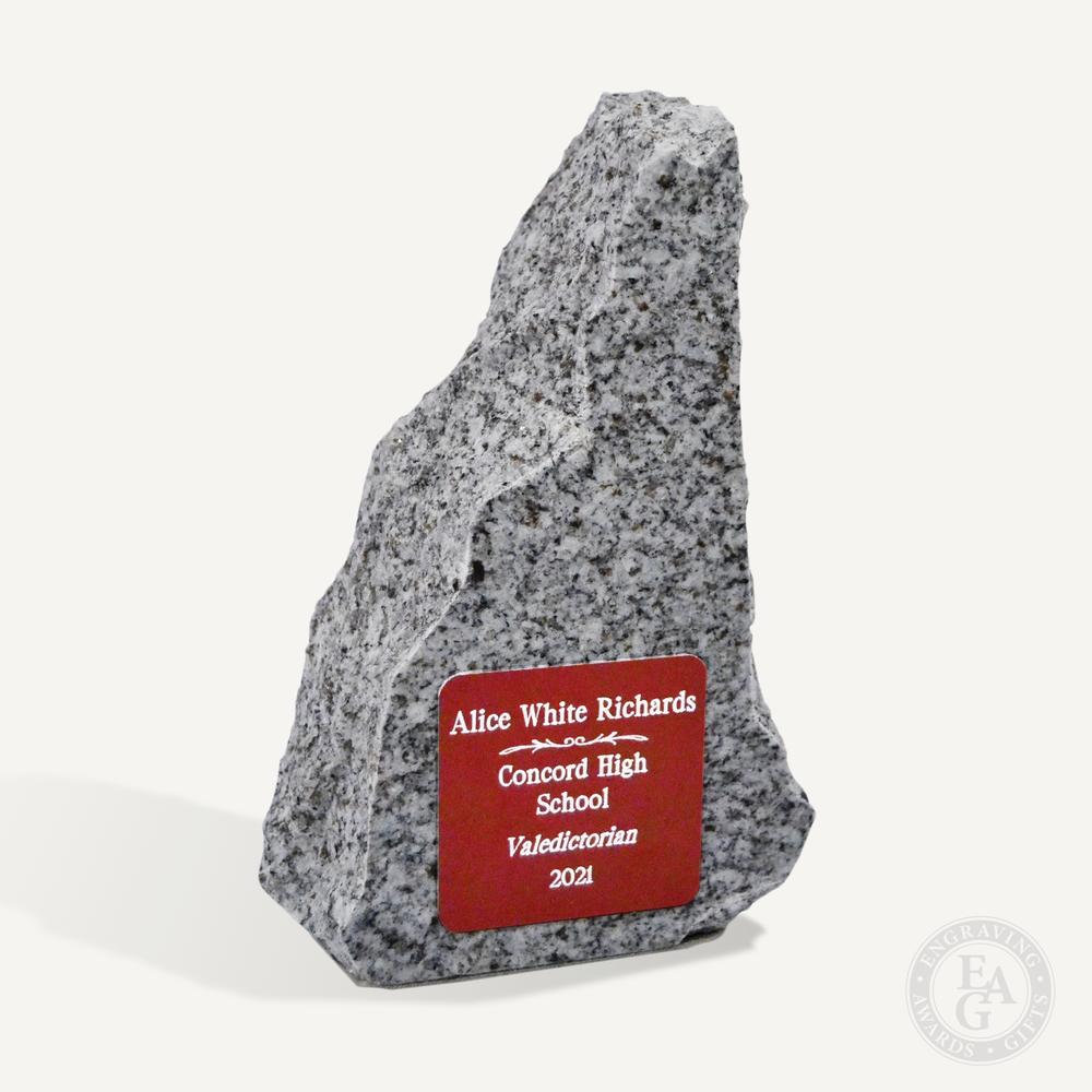 6" New Hampshire Granite Award - Engraving, Awards & Gifts