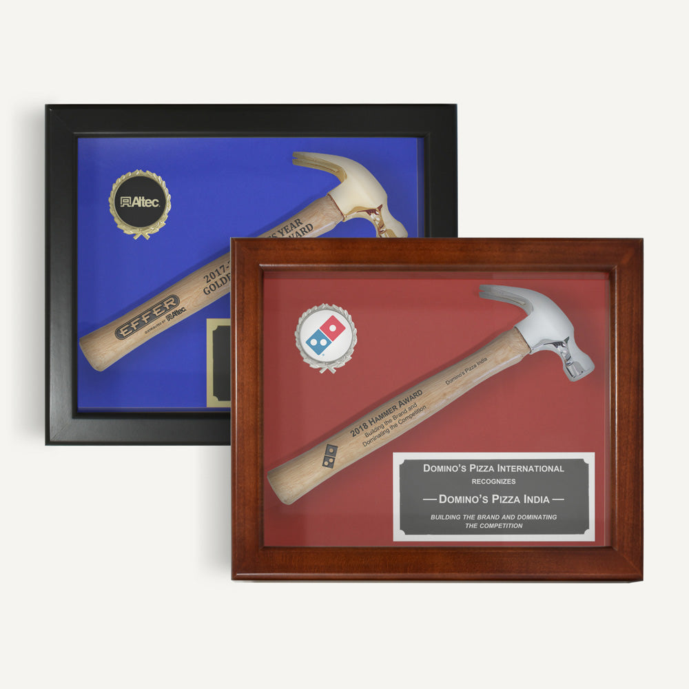 Ceremonial Hammer Display Case - Engraving, Awards & Gifts