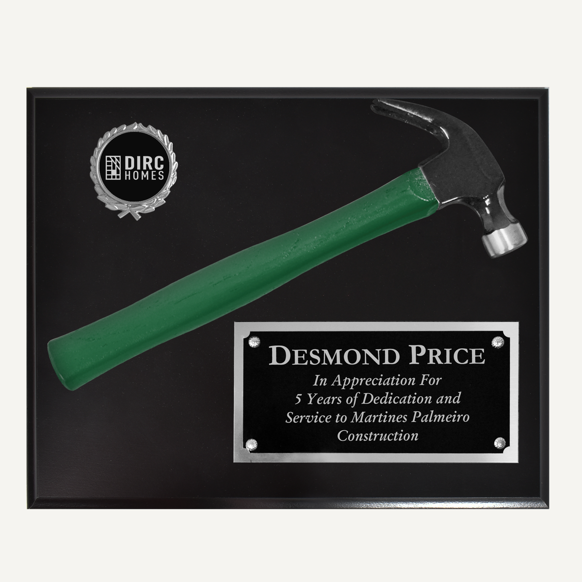 Ceremonial Hammer Plaques - Engraving, Awards & Gifts