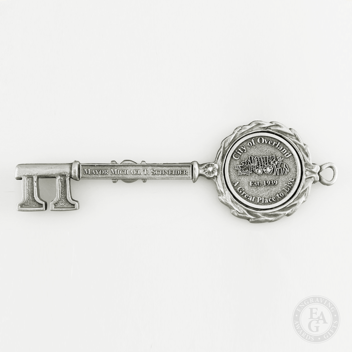 3D Custom Casted Ceremonial Key - Engraving, Awards & Gifts