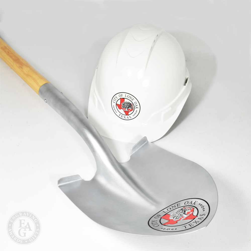 Ceremonial Hard Hat - Round Front - Engraving, Awards & Gifts