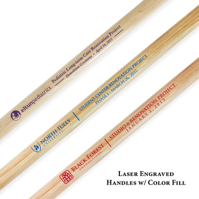 Gold Plated Ceremonial Sledgehammer - Engraving, Awards & Gifts